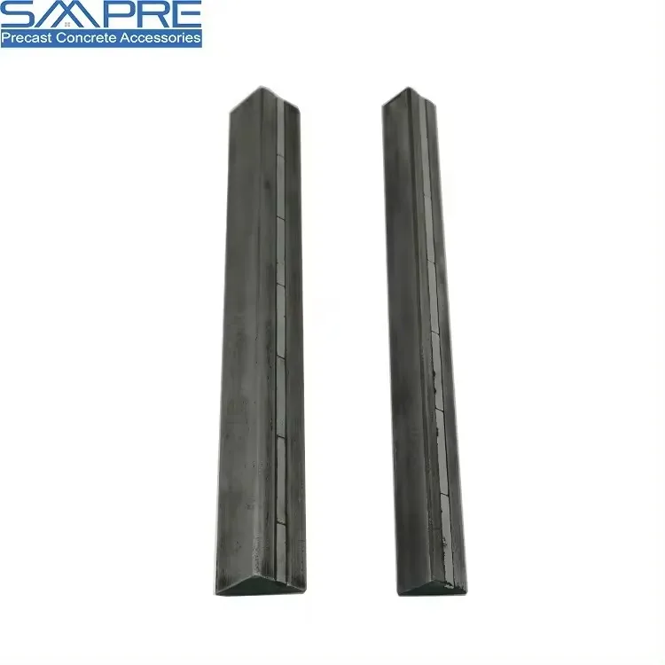 Precast Accessories Triangular Magnetic Steel Chamfer For Precast Form ...