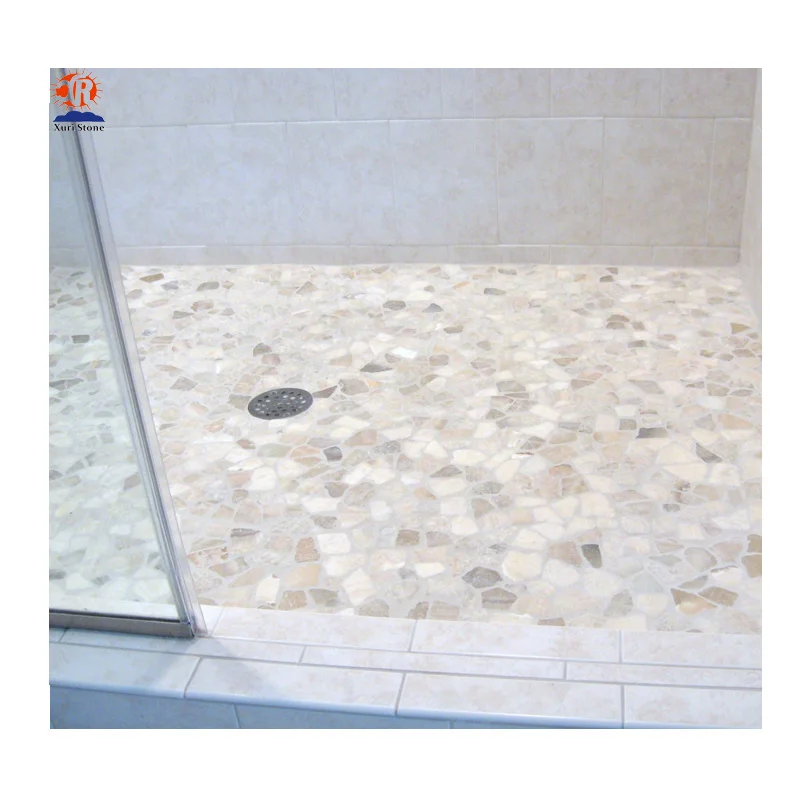 Quartz Shower Tray Mosaic Tiles for Modern Bathrooms - Ideal for Floor ...