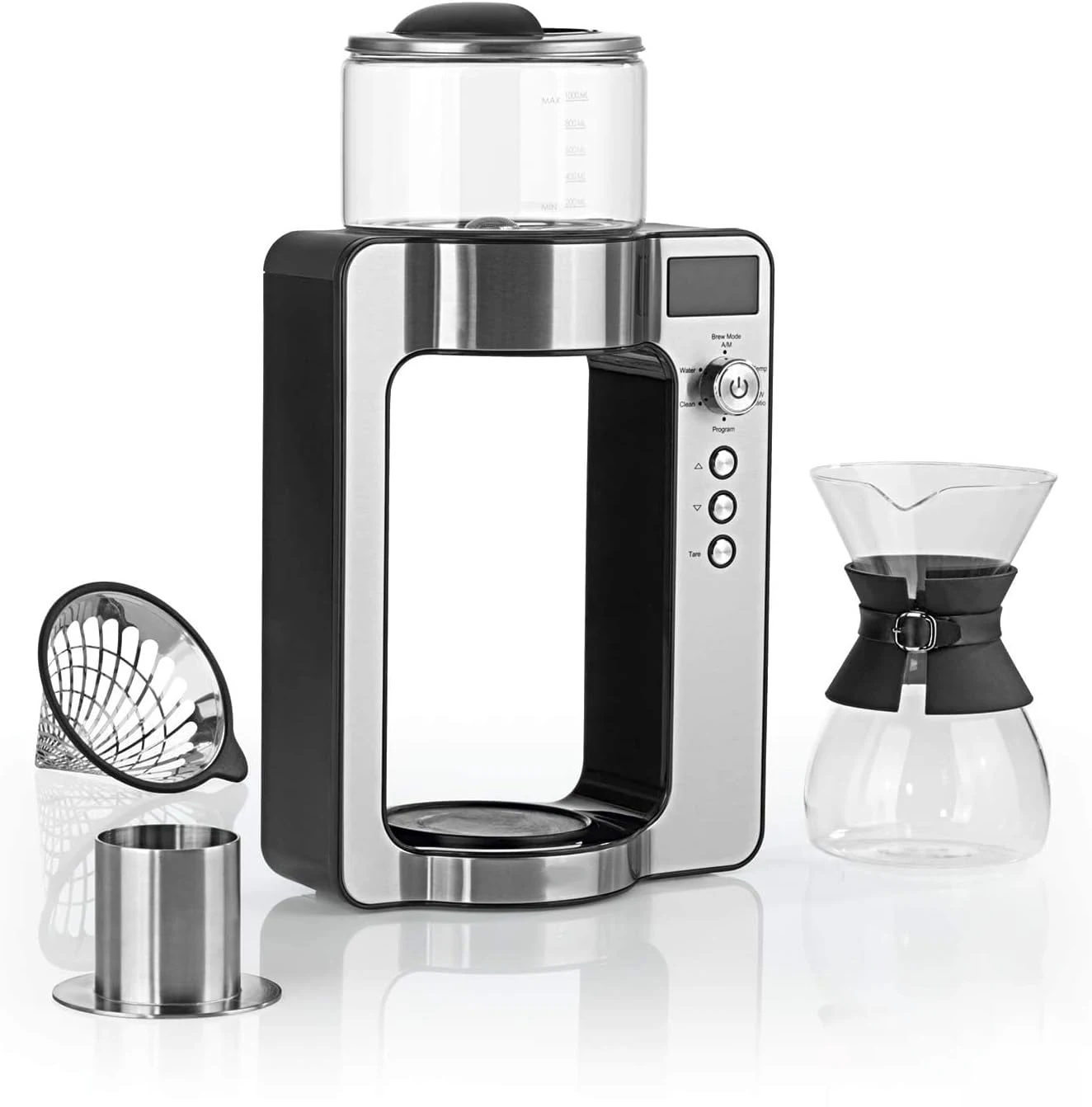 Fully Automatic Pour Over Coffee Brewer Custom Temperature Ratios ...