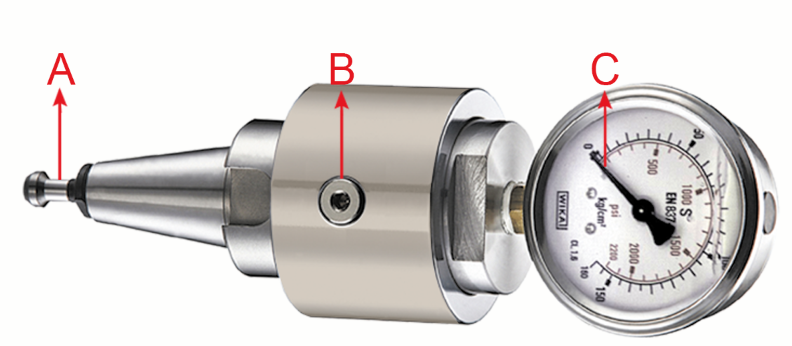 Spindle Clamp Force Tester Gauge BT30 BT40 BT50 - Accurate Clamping ...