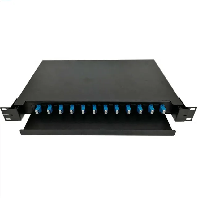 19 Pulgadas Fobot Corredera Montado En Rack 12 Puerto 12 24 48 Core ...