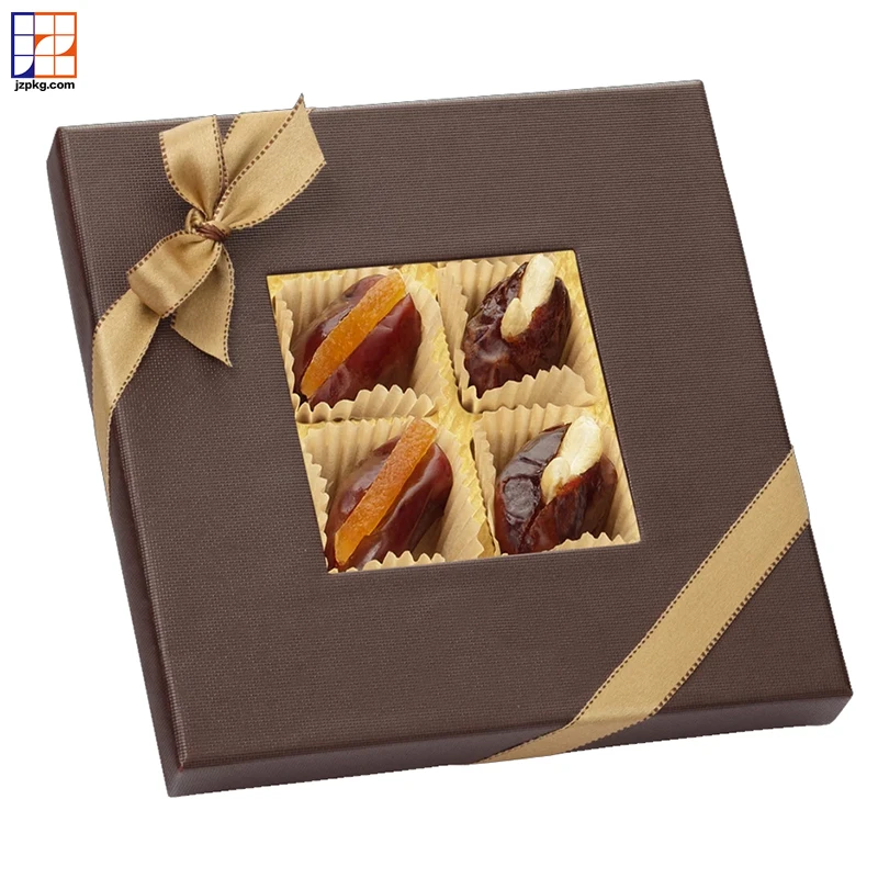 Stuffed Dates Gift Packaging Box Up And Bottom Box 500g - Buy Up And ...