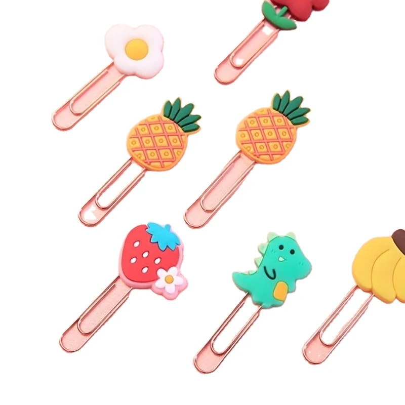 14pcs Cute Cartoon Kawaii Paper Clips & Sticky Notes - Perfect for ...