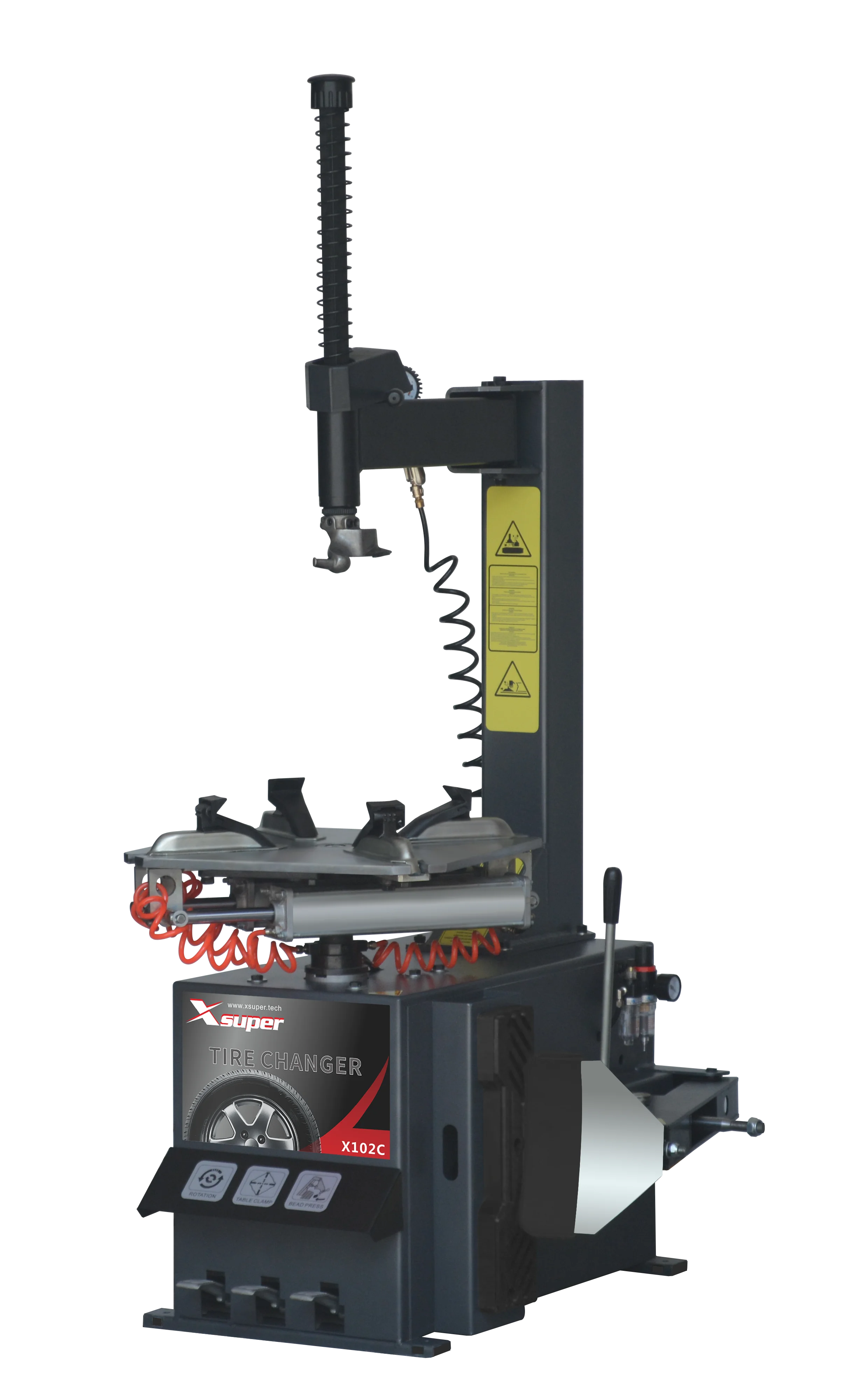 New Tire Changer X102 Semi-auto Tyre Changer With Side-swing Arm Ce ...