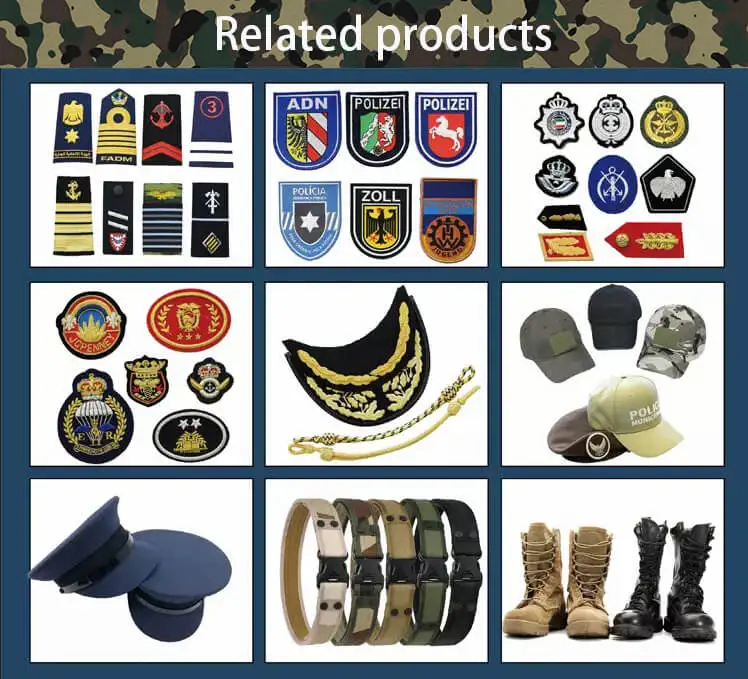 Custom Saudi Arabia Military Rank Hard Epaulettes Epaulets Star Crown ...