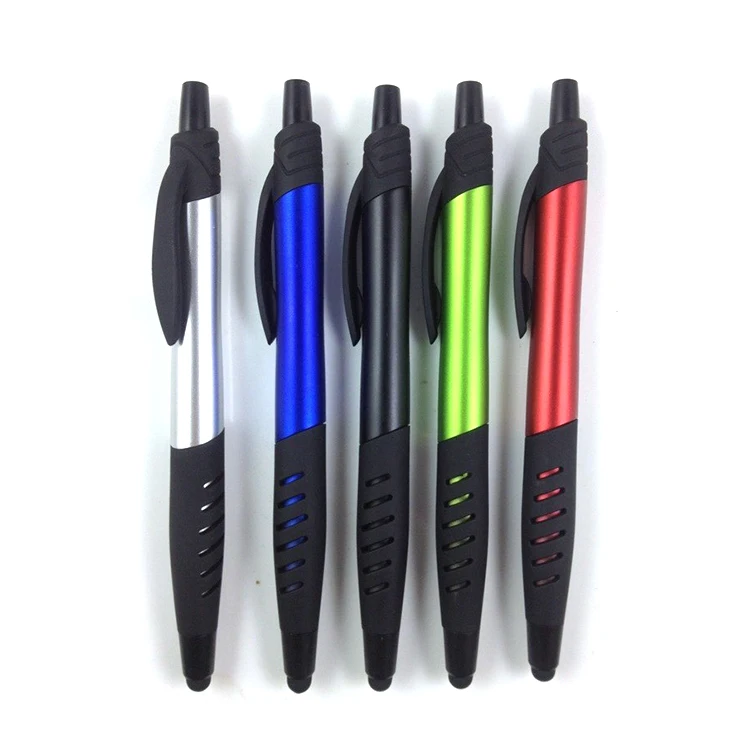 Multi-function Soft Touch Screen Ballpoint Pen Stylus Cheap Ball Pen ...