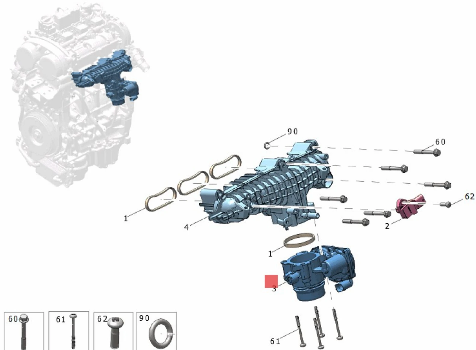 Nap Automobile Electronic Throttle Valve For Geely Lynk&co 01 02 03 1 ...