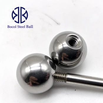 High Quality Solid Stainless Steel Ball With Thread Hole - Buy High ...