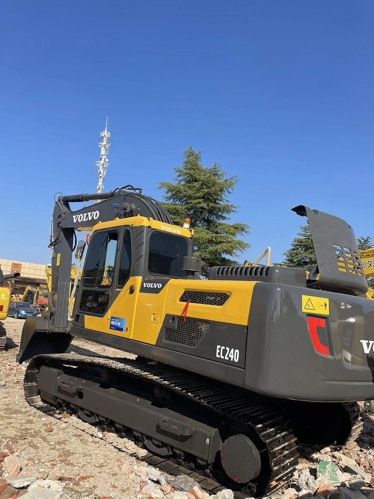 Volvo Excavator Engineering Construction Industry Volvo Ec240 Volvo ...