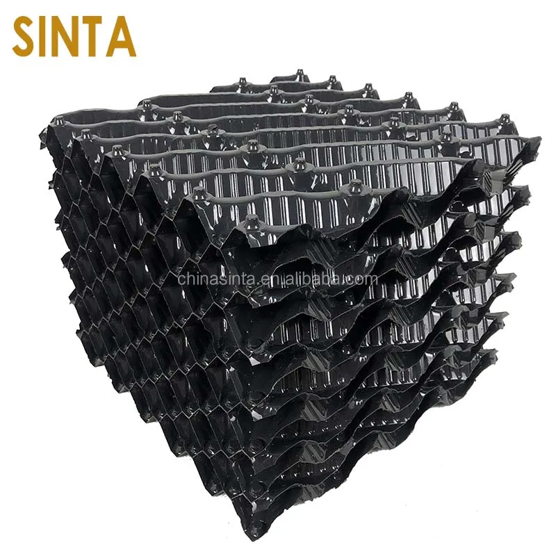 Cf1900ma Cross-fluted Film Fill Media For Cooling Tower Pvc Filler ...
