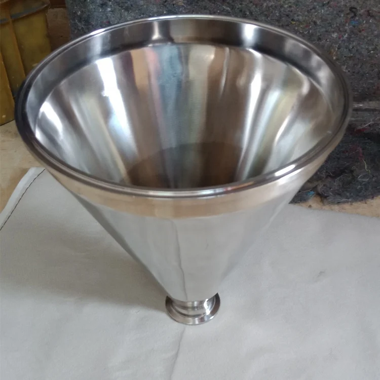 Stainless Steel Conical Triclamp Hopper Funnel - Durable & Sanitary