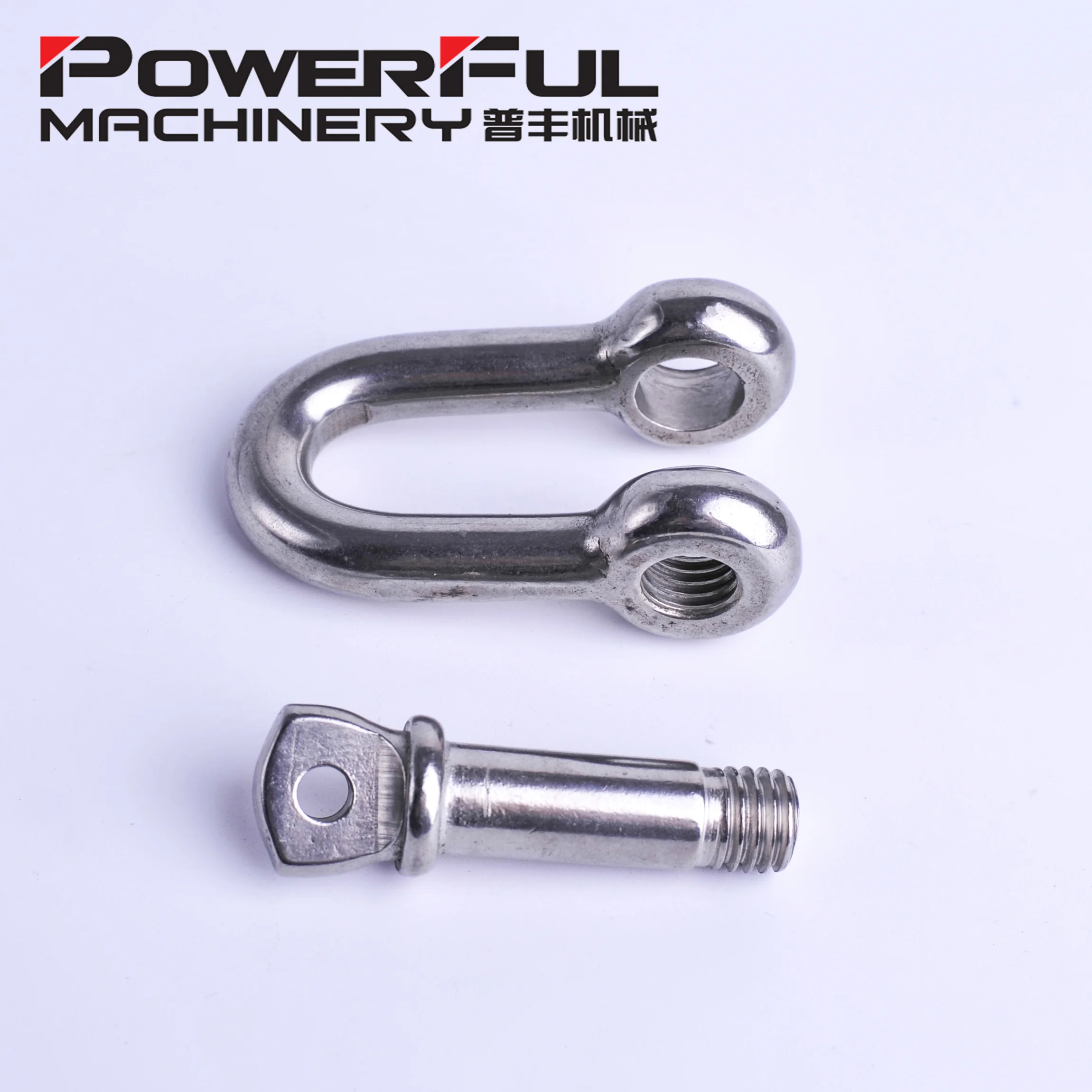European Type Stainless Steel D Shackle - Heavy Industry
