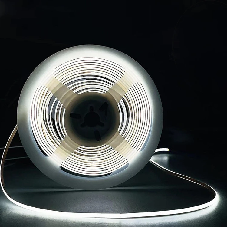 Ultra Fine 3mm Wide Cob Led Strip Flexible 12V24V High Brightness ...