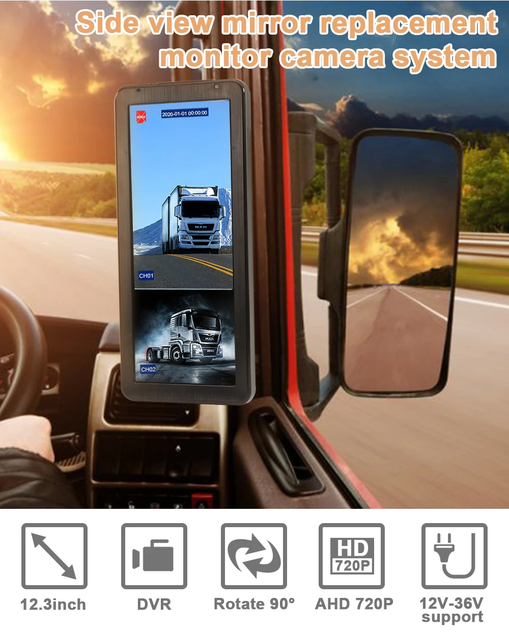 Side View Mirror Camera System
