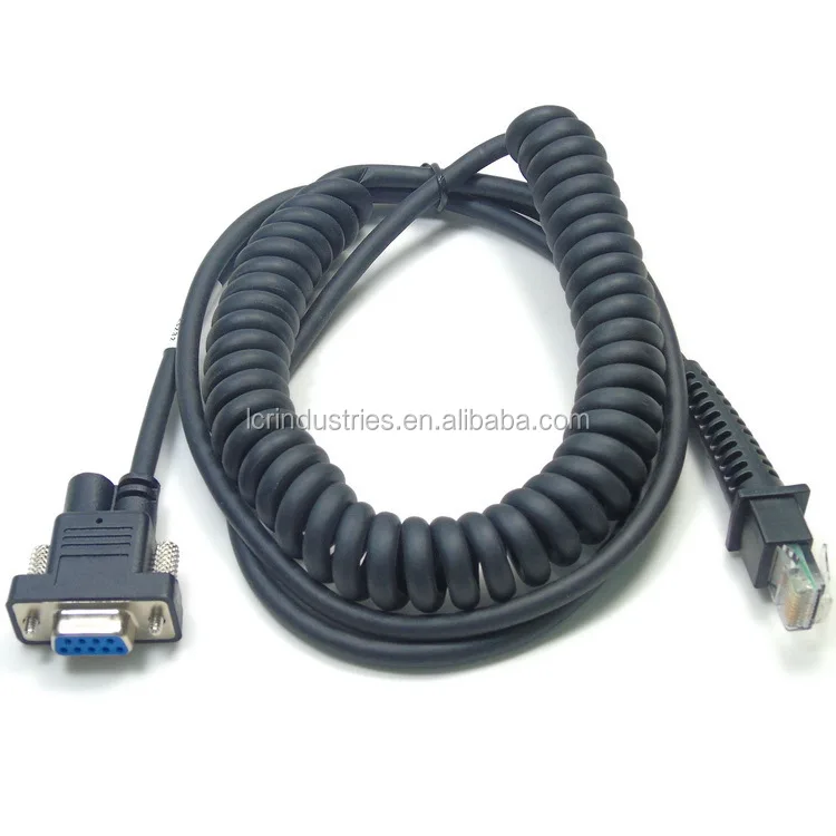 DB9 Female RS232 Barcode Scanner Cable for Datalogic GD4130 QD2130