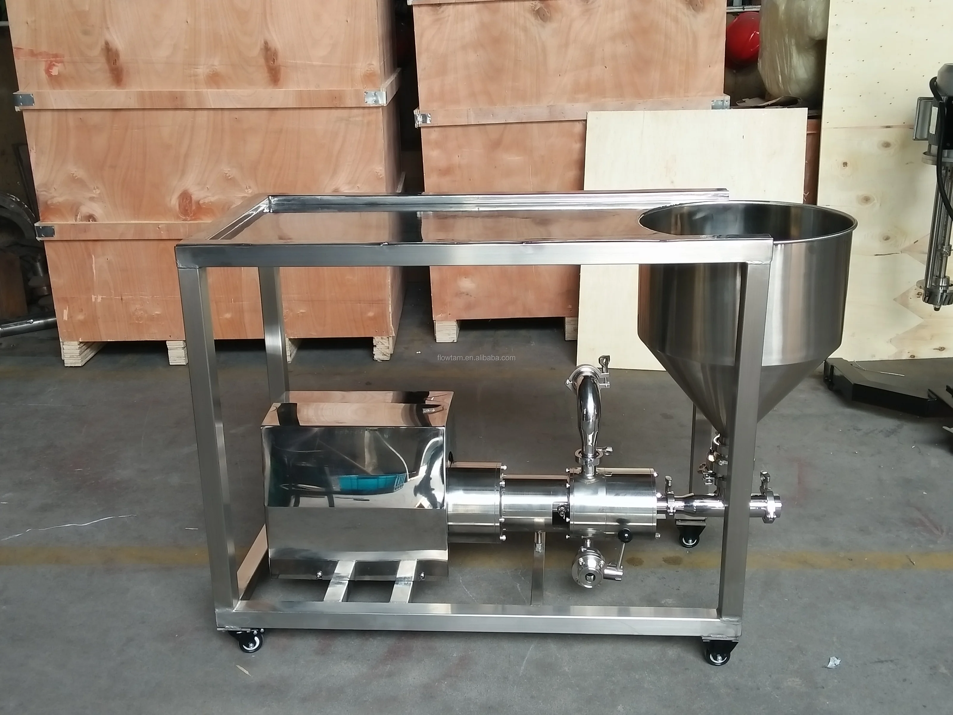 Stainless Steel in-Line Homogenizer for Milk - FLOWTAM