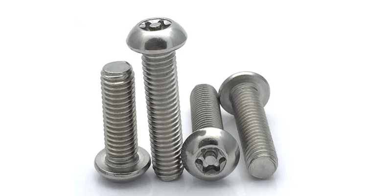 Custom High Quality Stainless Steel Pan Head Torx Security Anti Theft ...