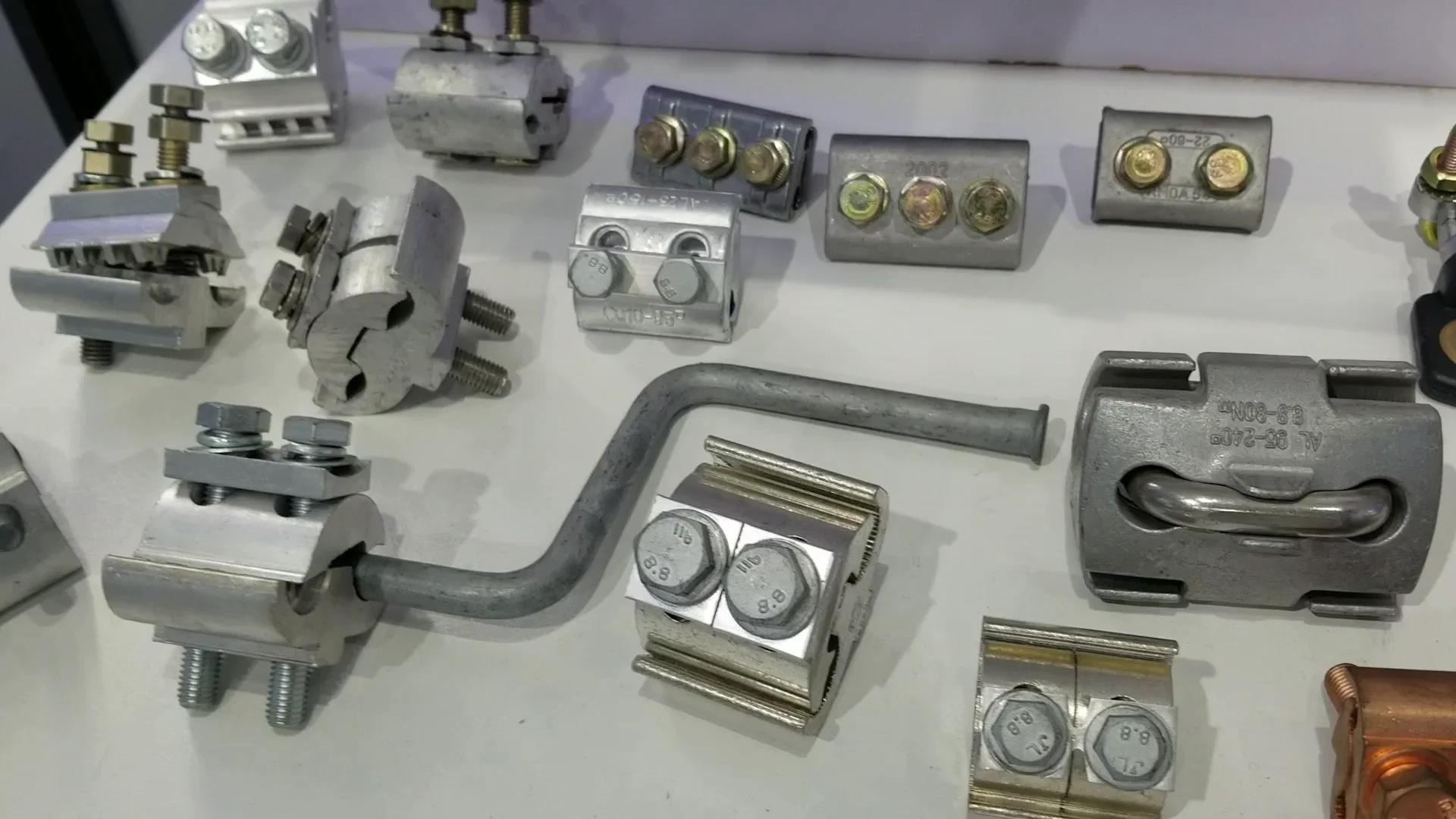 High Quality Electrical Wire Clamp Aluminum Copper Bimetallic Bolted ...