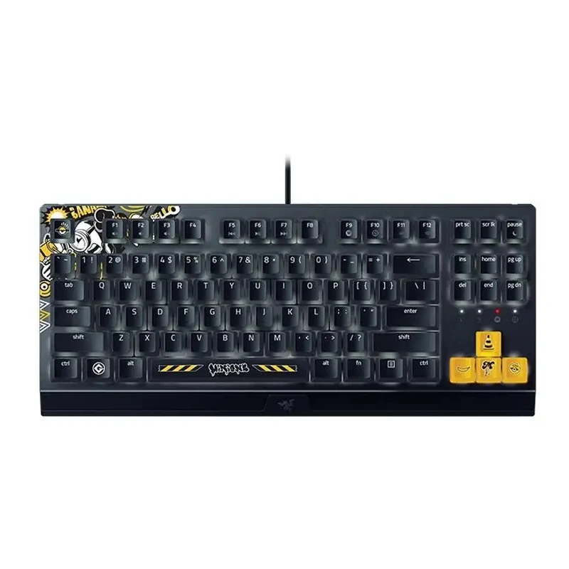 Factory Ra-zer Black Widow Spider X Wire 87 Keys Gaming Keyboard ...