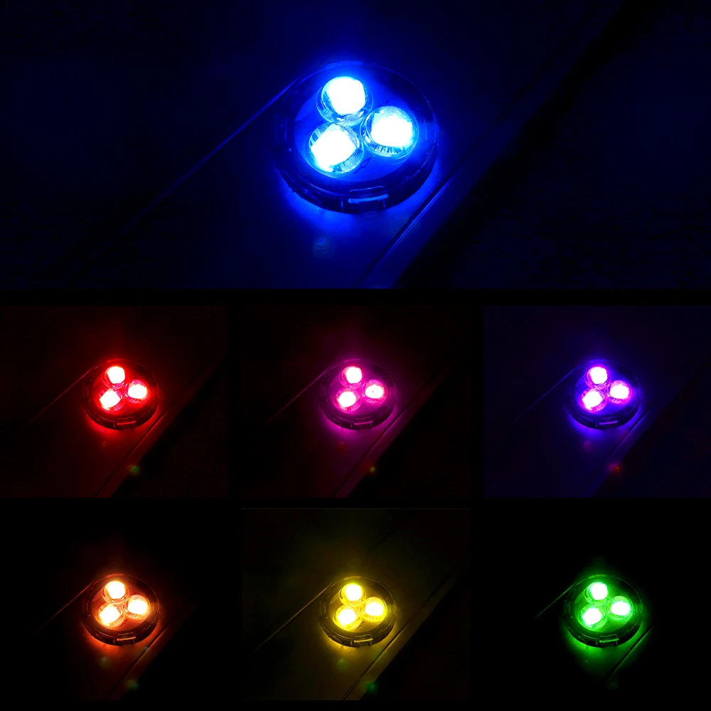 Outdoor Permanent Track Point Puck Light Source for Christmas