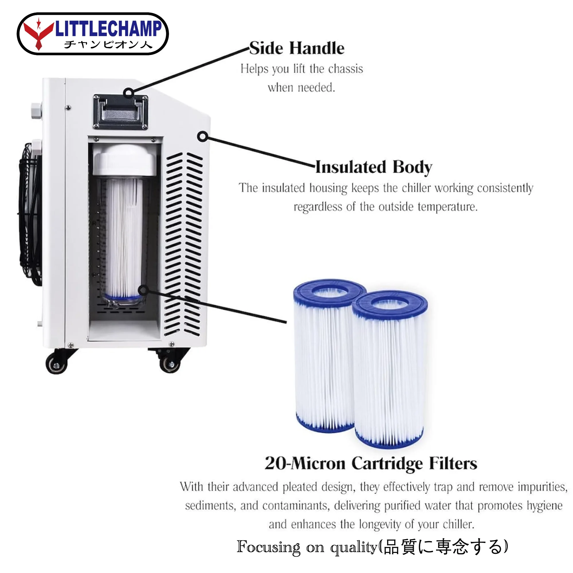 Cold Plunge 0.8hp Smart-chiller | Rapid Cooling & Heating,Versatile ...