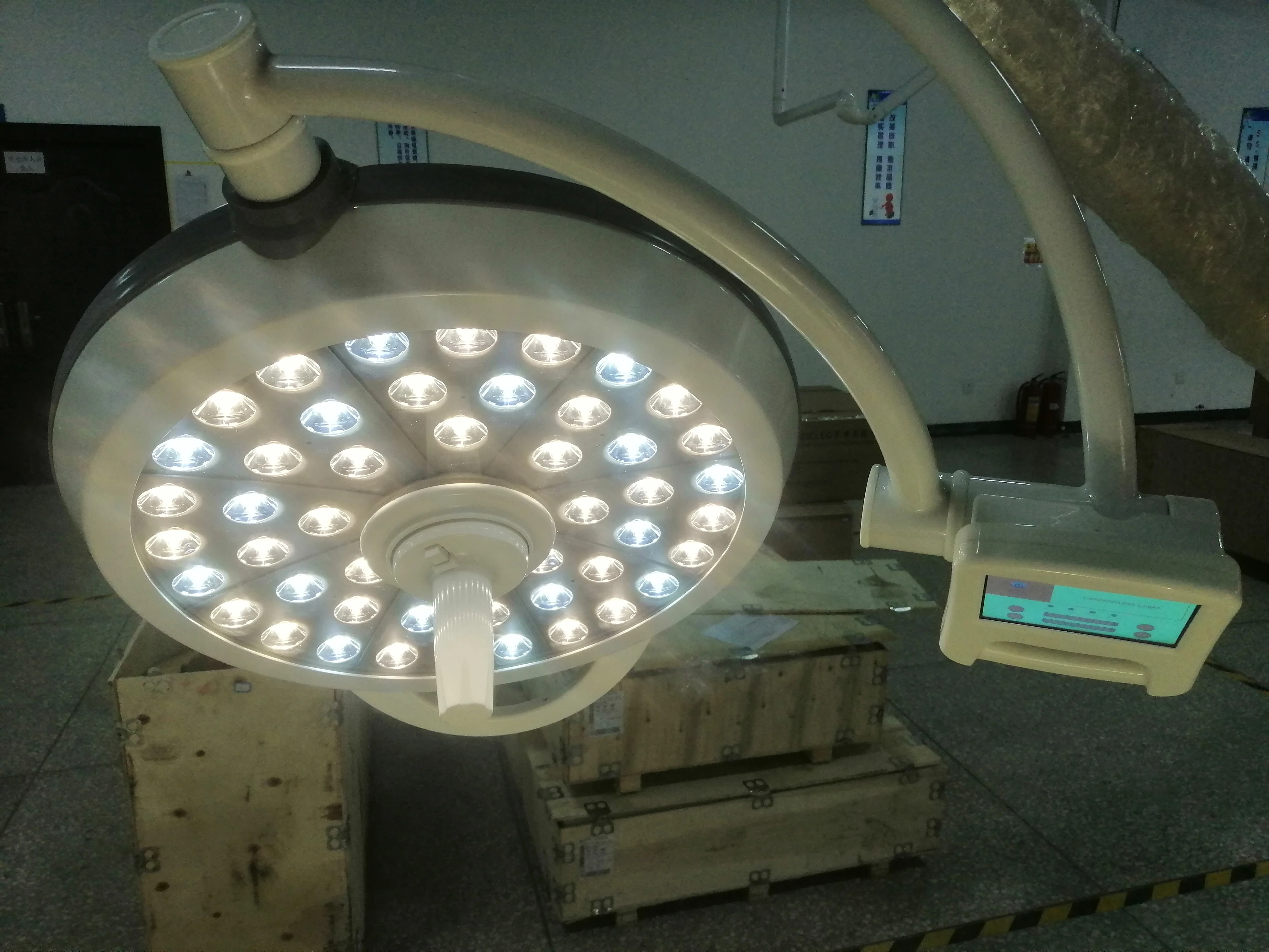 LED Surgery Shadowless Operating Surgical Ot Lamp Portable Operation ...