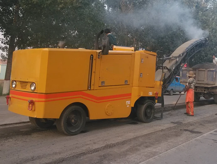 Shan-tui 1m Width Road Maintenance Equipment Small Cold Milling Machine ...