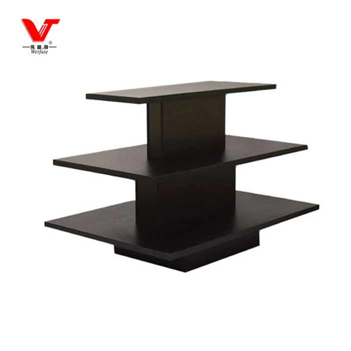 White Retail Wooden Display Tables For Garment Shop - Buy Customized ...