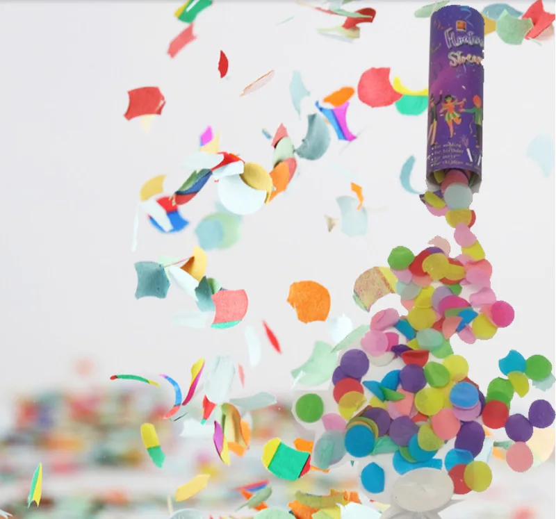 Hand-Thrown Party Popper & Spray Fireworks New Ribbon Fireworks with ...