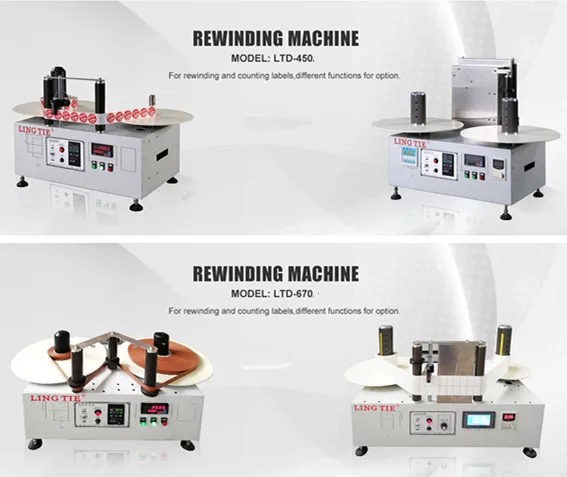 Roll Label Counter Machine with Optional Function - Lingtie