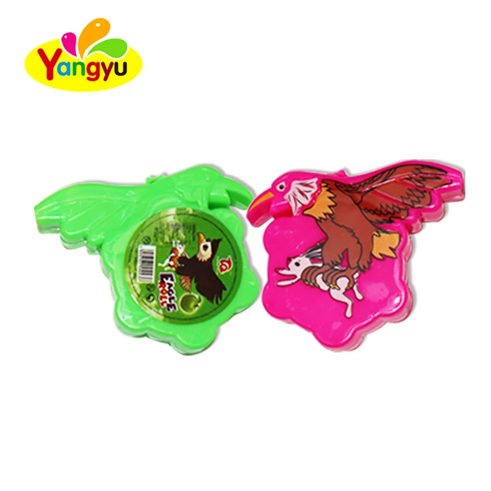 Cartoon Eagle Shape Chewing Bubble Gum Roll Candy With Tattoo Sticker ...