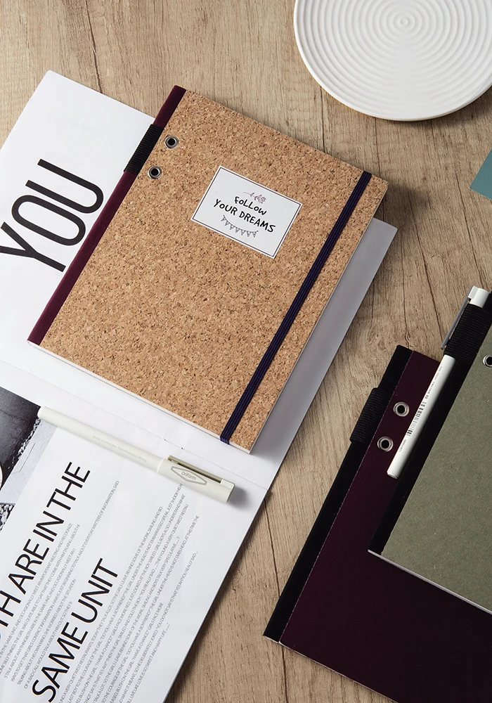 High Quality Printed Luxury Fancy Stationary Casebound Fabric Plain ...