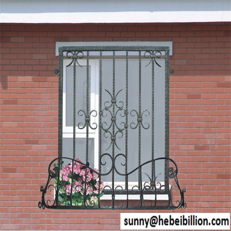Iron Safety Windows for Wrought Iron Fencing - Durable & Stylish