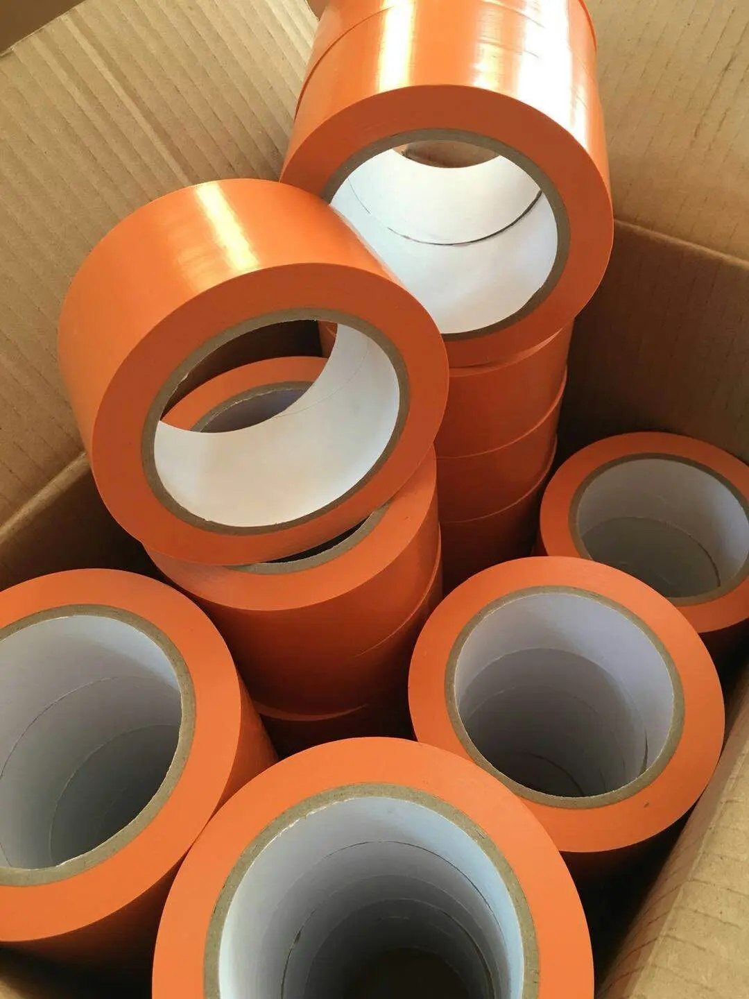 Economic Orange Tape - PVC Construction and Plastering