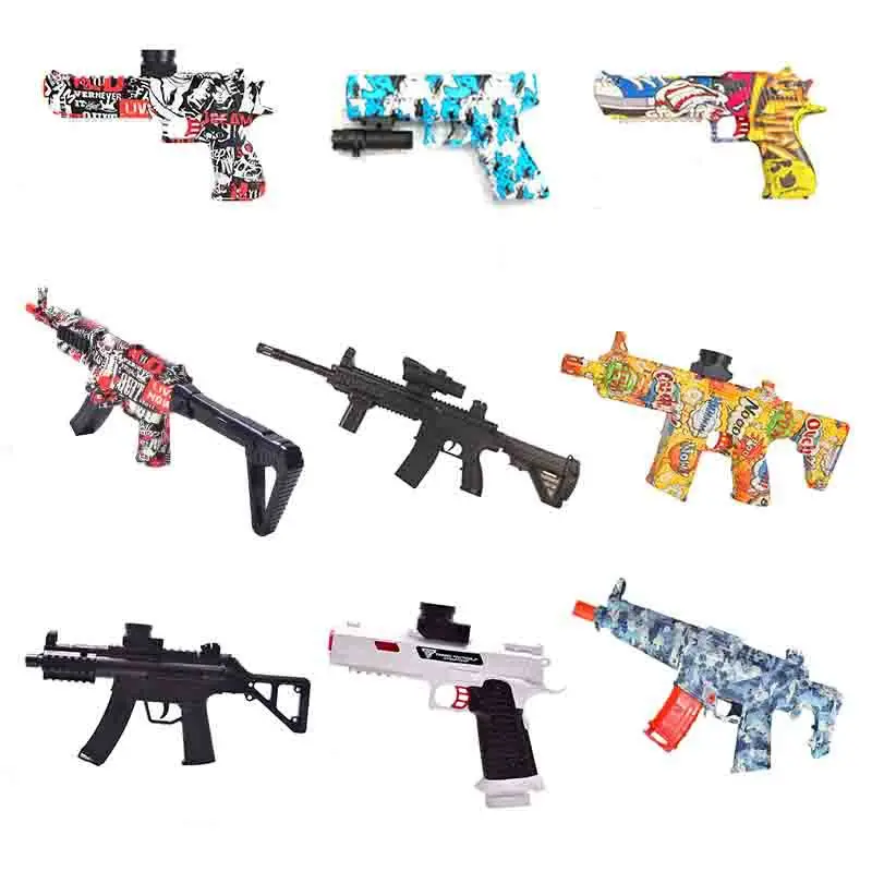 Hot Sale Ak47 Uzi M416 M4a1 Gel Water Gun Toys Water Bead Splat Gun ...