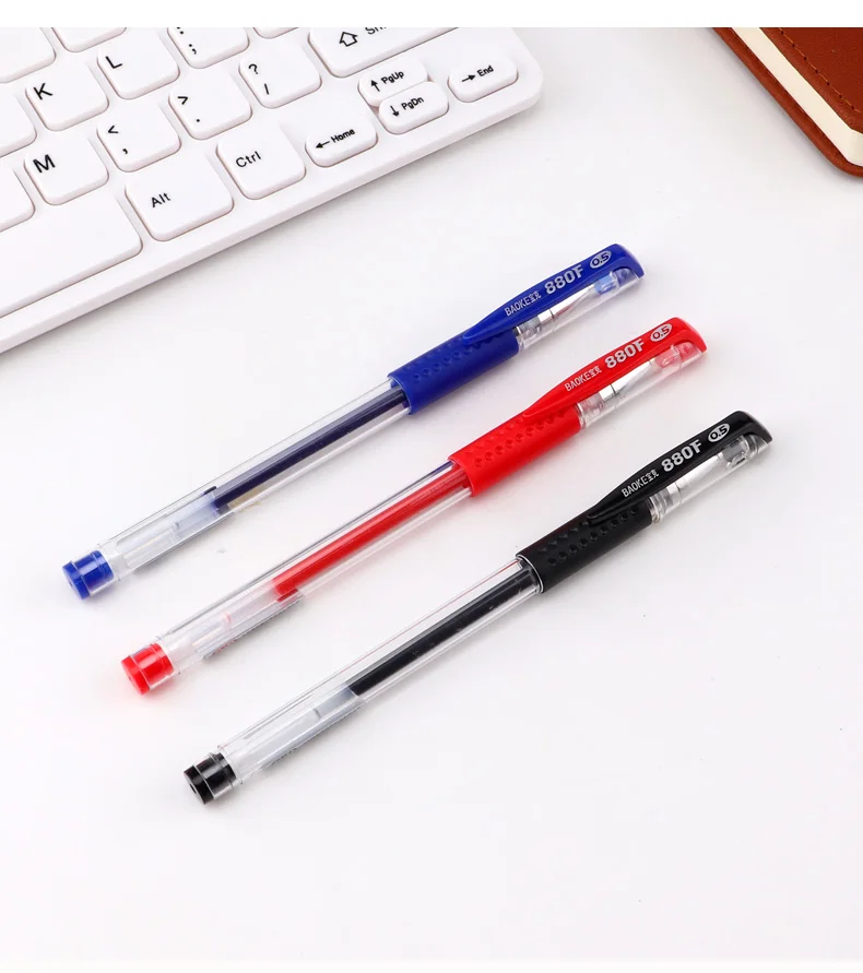 Promotion Black Red Blue Gel Pens 0.5mm Hot Sales Ink