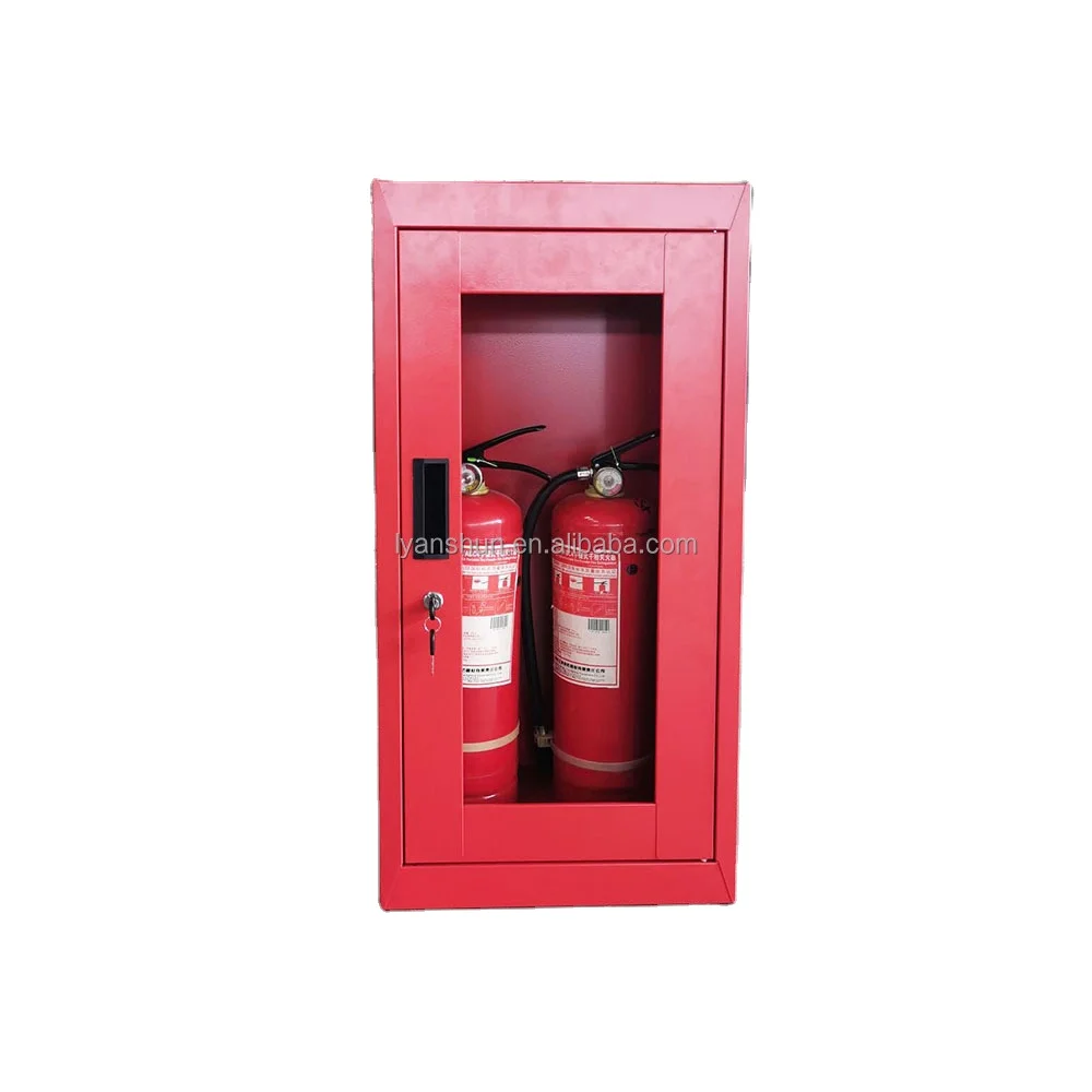 Modern Steel Fire Cabinet Simple Fire Equipment Storage Cabinet ...