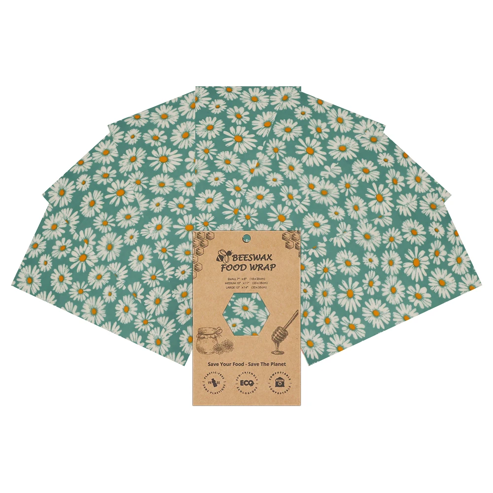 Reusable Bee Wax Food Paper Organic Beeswax Wrap A Grade Food Fruit ...
