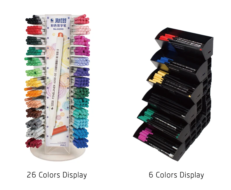 26 Fine Line Colored Sketch Writing And Drawing Pens Art Marker Type ...