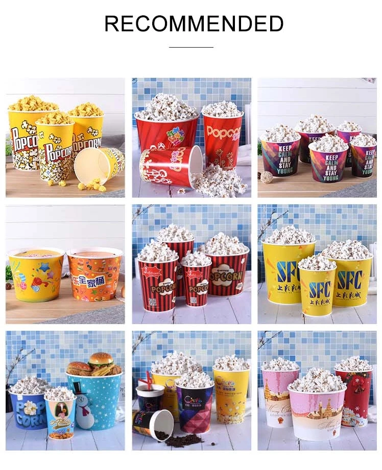 Large Capacity Custom Fried Chicken Paper Bucket Take Away Food ...