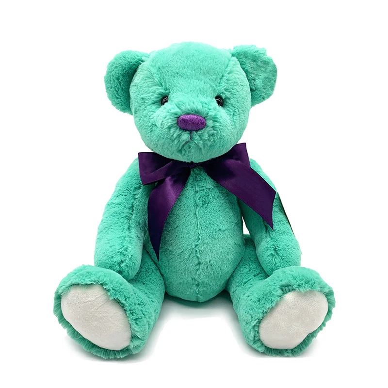 Mini Soft Teddy Bear Plush Toy Stuffed Animal Green Teddy Bear Plush ...