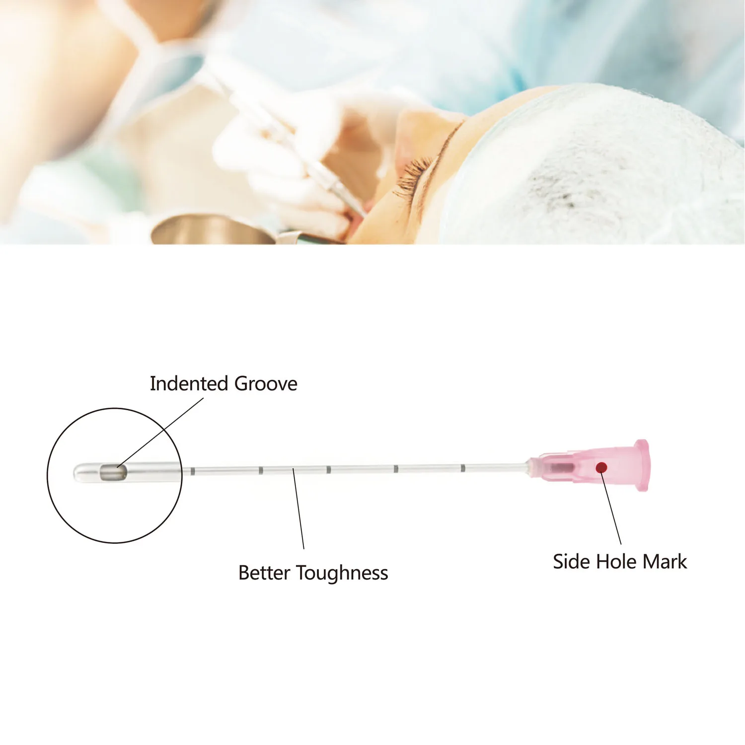 22g 2 Blunt Tip Derma 50mm Pdo Threads 90mm 25g50mm 22/50 Medical 14g ...