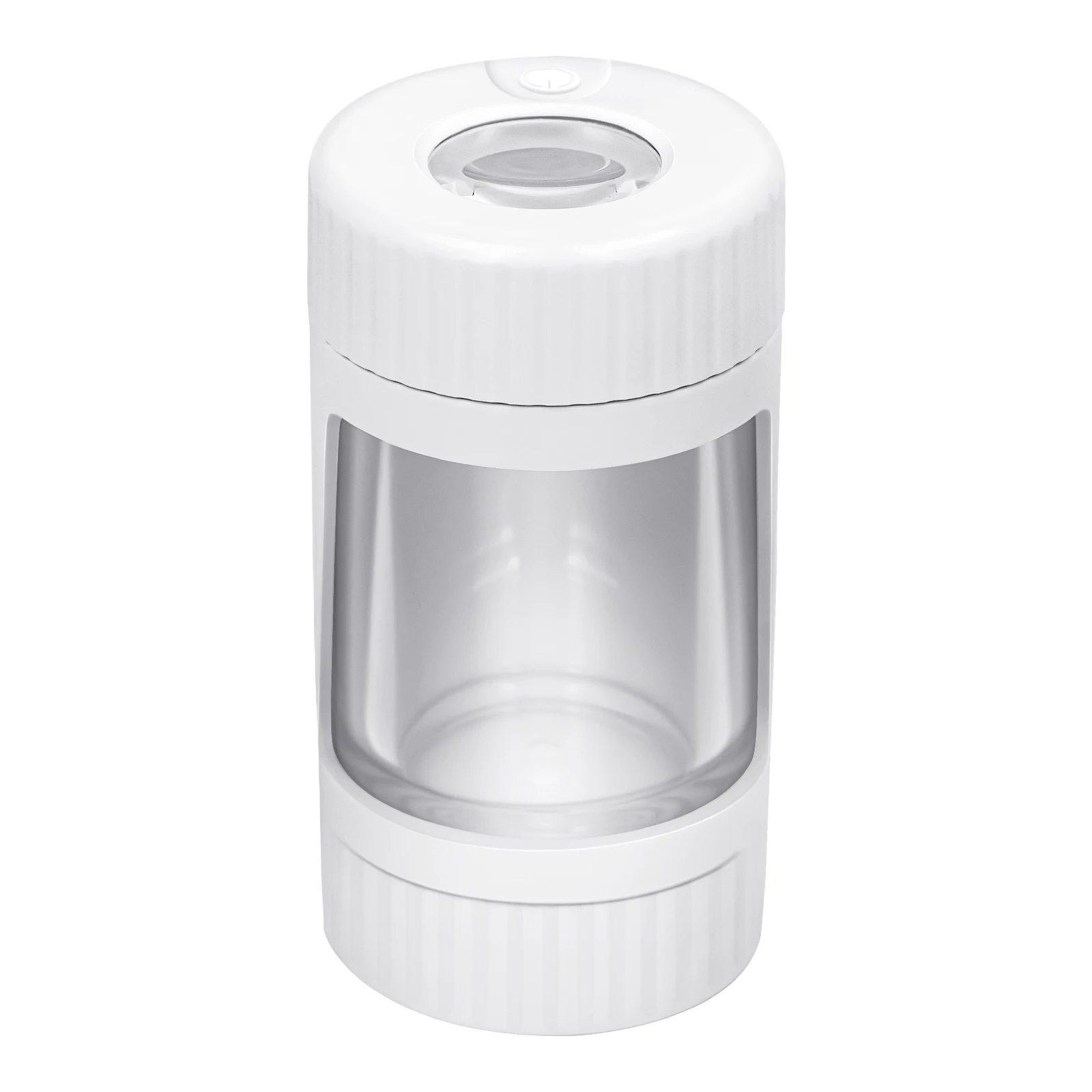 2020 Custom Madelogo Mag Jar Magnifying Led Jar Led Herb Stash Box Weed ...