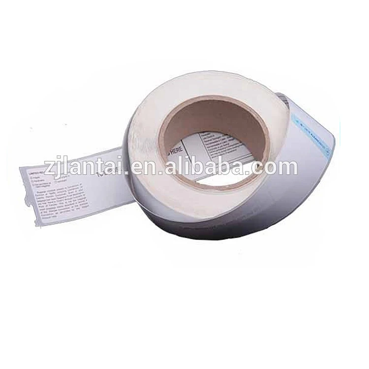 Airline Adhesive Luggage Baggage Tag Made by Thermal Paper