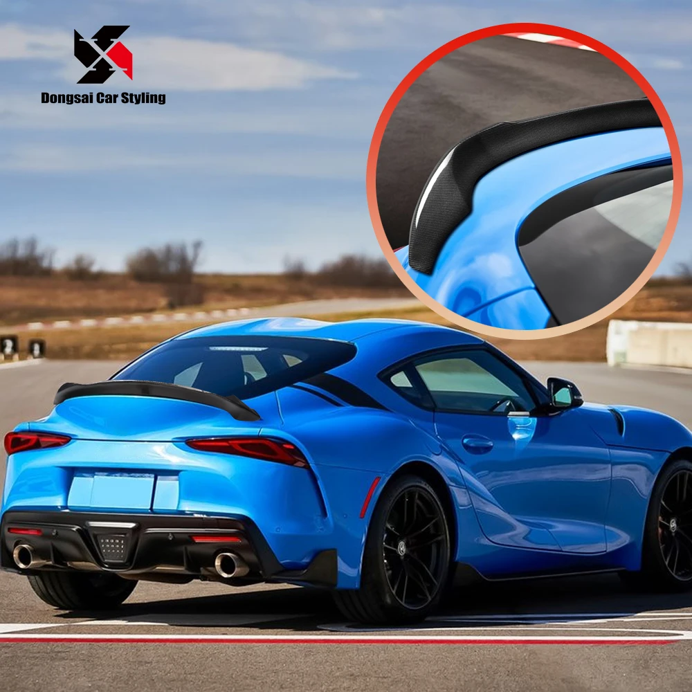 V Style Carbon Fiber Rear Trunk Boot Lip Tail Wing Spoiler Ducktail for ...