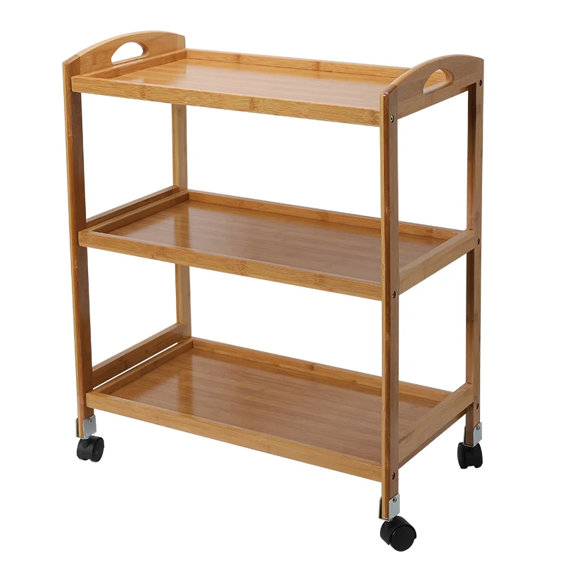 Kitchen Storage Trolley Utility Trolley Rack With Storage Drawer/basket ...