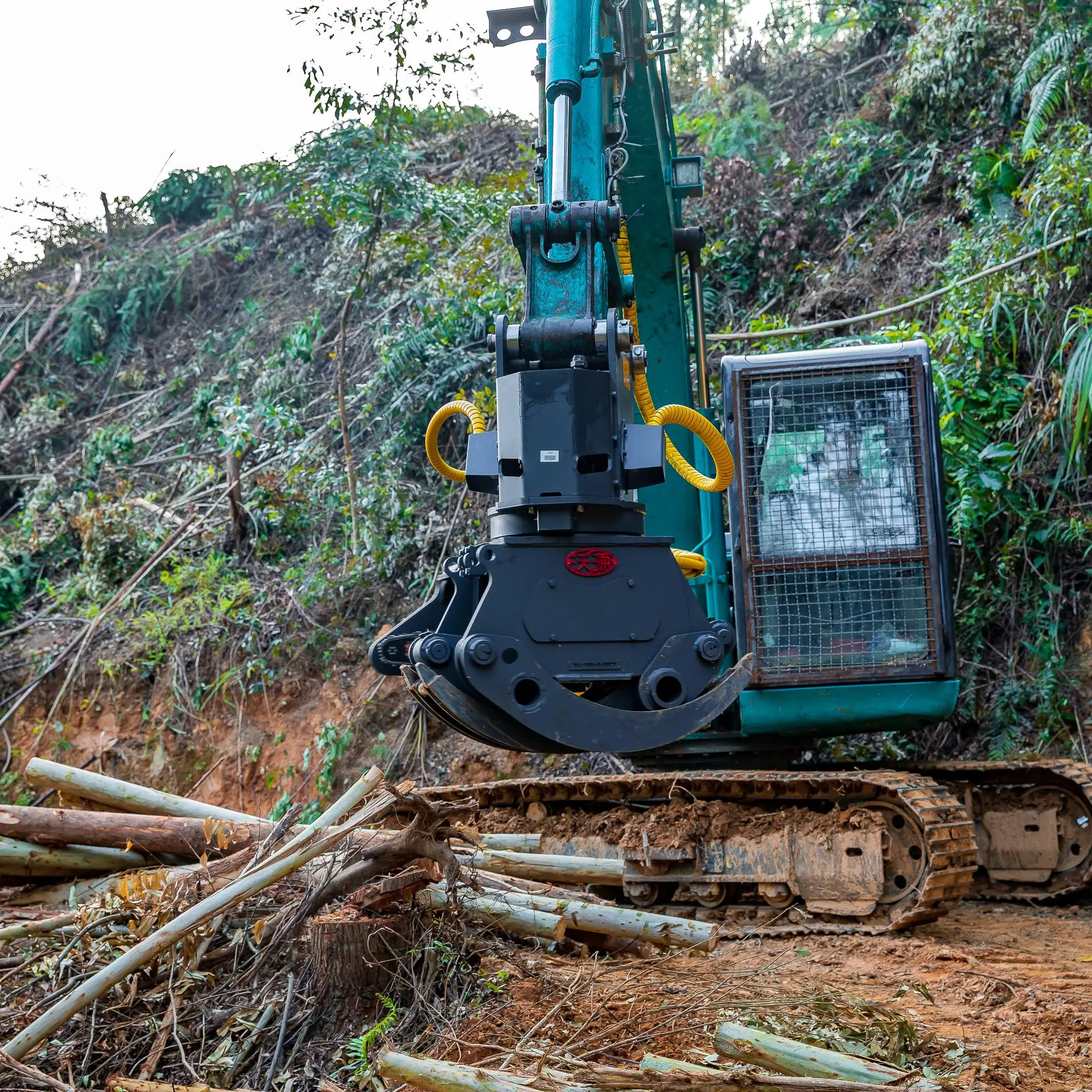 Rotating Log Grapple Saw Exceptional Control And Accurate Material ...