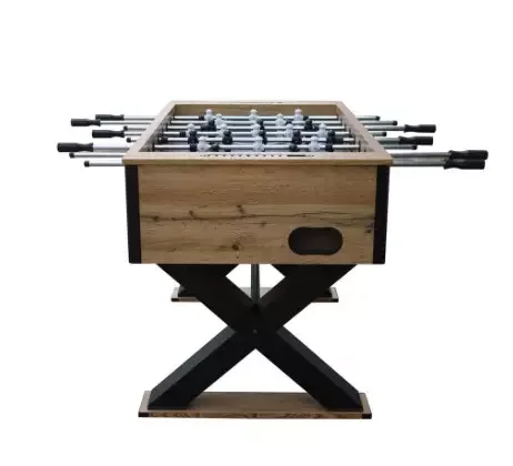 Classic 54" Sport Game Wooden Foosball Table Textured Soccerball Table ...
