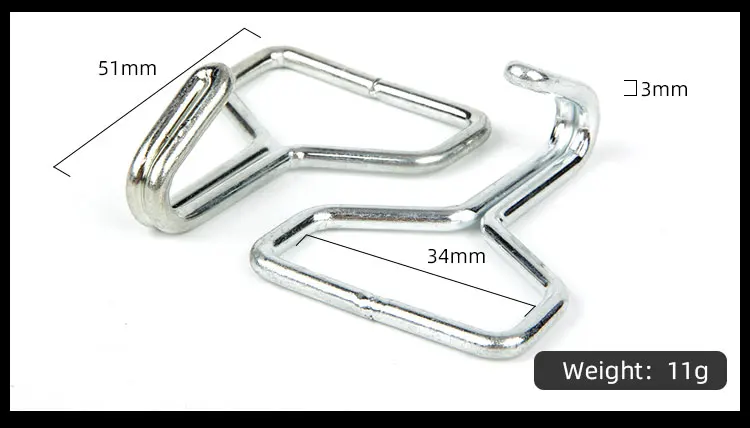 Double Wire Galvanized Stainless Steel J Shape Hooks Metal Welded ...