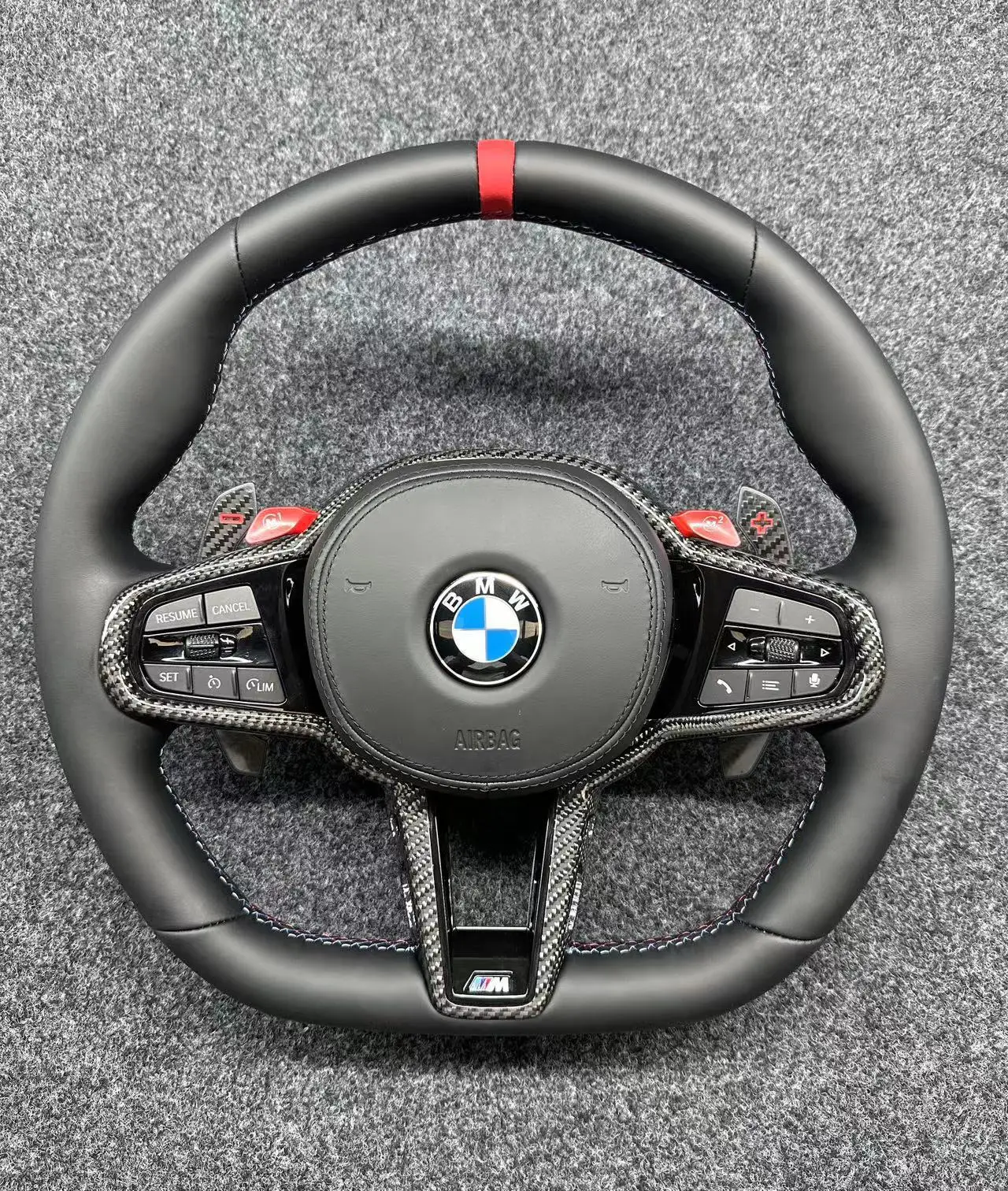 Upgraded CS Steering Wheel Assembly Real Carbon Fiber for All Models of ...